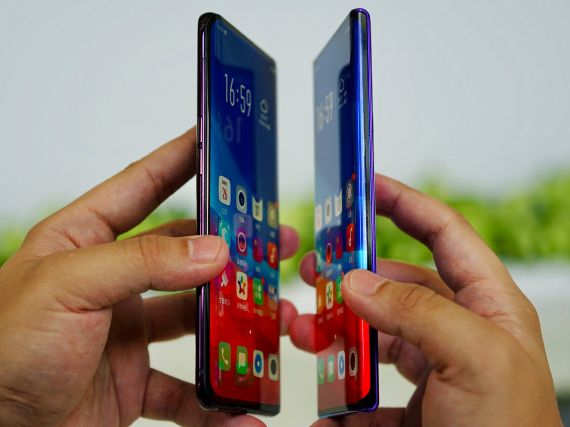 Oppo's Waterfall Screen takes curved display tech to the extreme