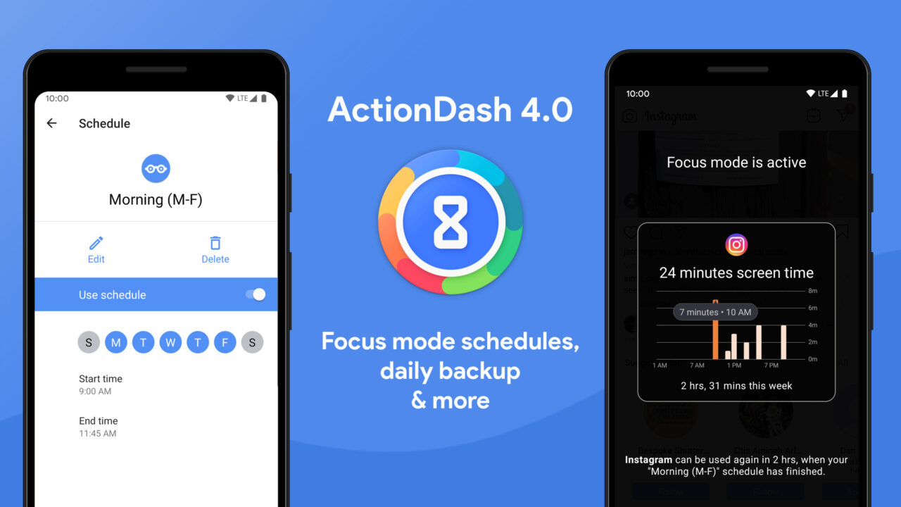 ActionDash 4.0 introduces focus mode schedules - Android Authority