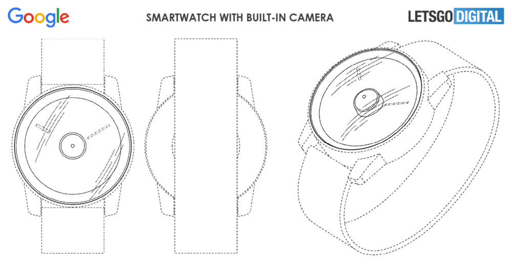 Google smartwatch patent has camera under display - Android Authority