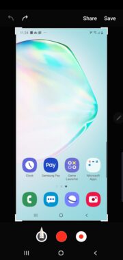 How to take a Samsung Galaxy Note 10 screenshot