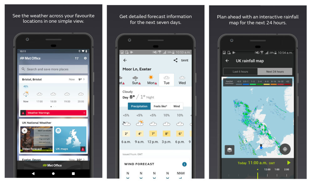 Best UK weather forecast apps for Android - Android Authority