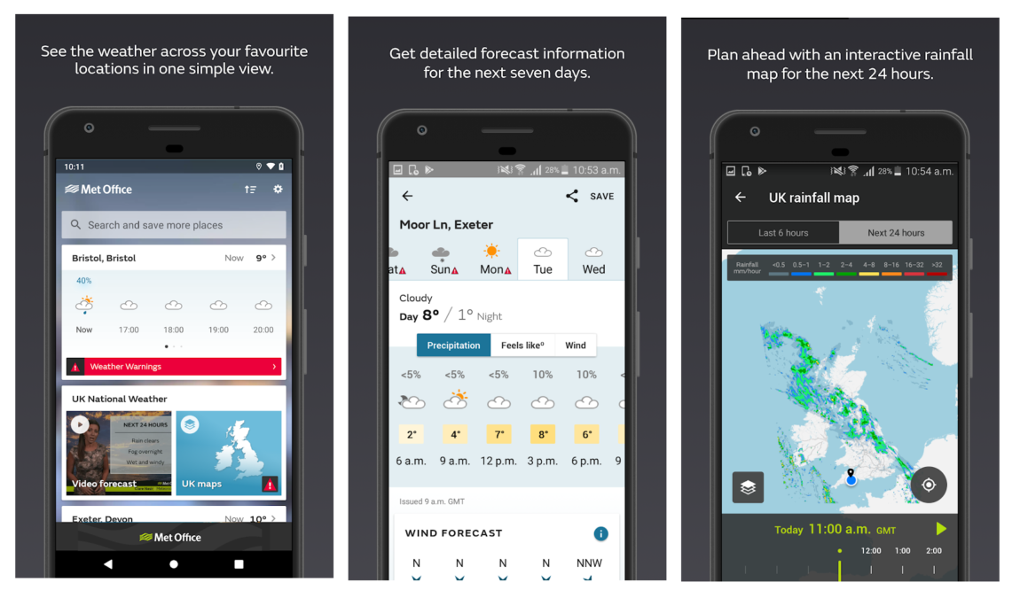Best UK weather forecast apps for Android - Android Authority