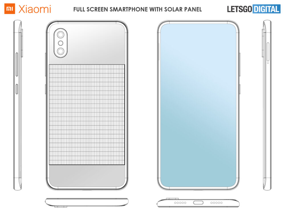 Xiaomi patents solar-powered smartphone design for longer battery life