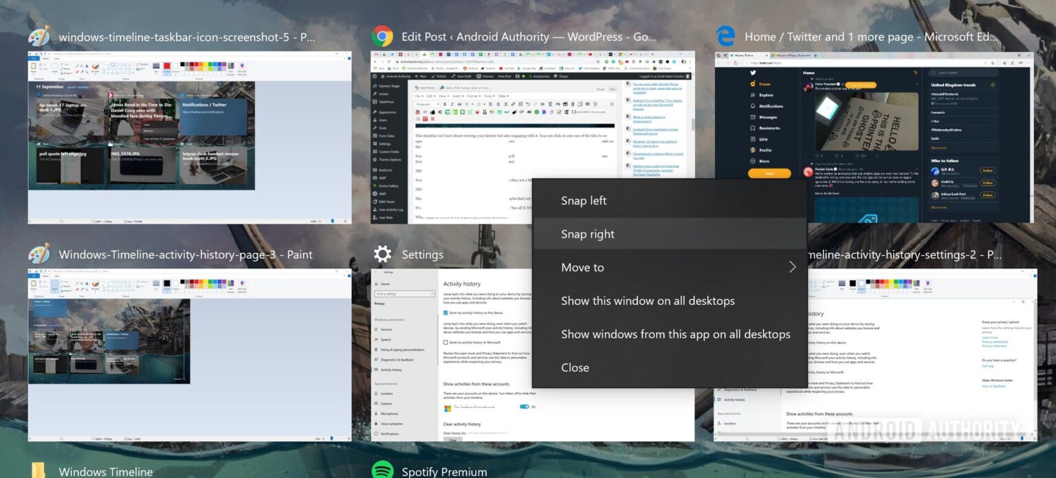 Windows 10: How to use Windows Timeline - Android Authority
