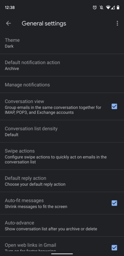 Gmail dark mode is now rolling out to Android devices