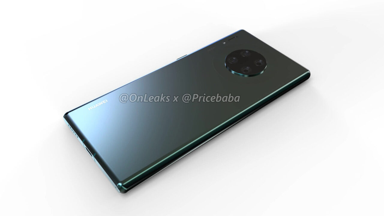 HUAWEI Mate 30 Pro renders take us one step closer to HUAWEI's flagship