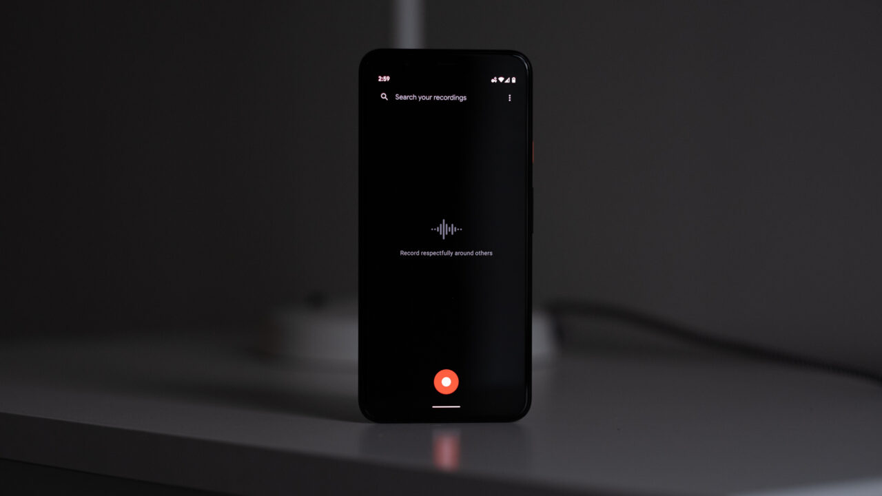 How to use the Google Pixel 4 recorder app - a quick walkthrough