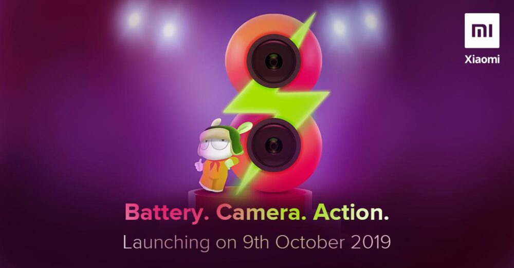 Redmi 8 to launch on October 9, flagship Sony camera sensor teased