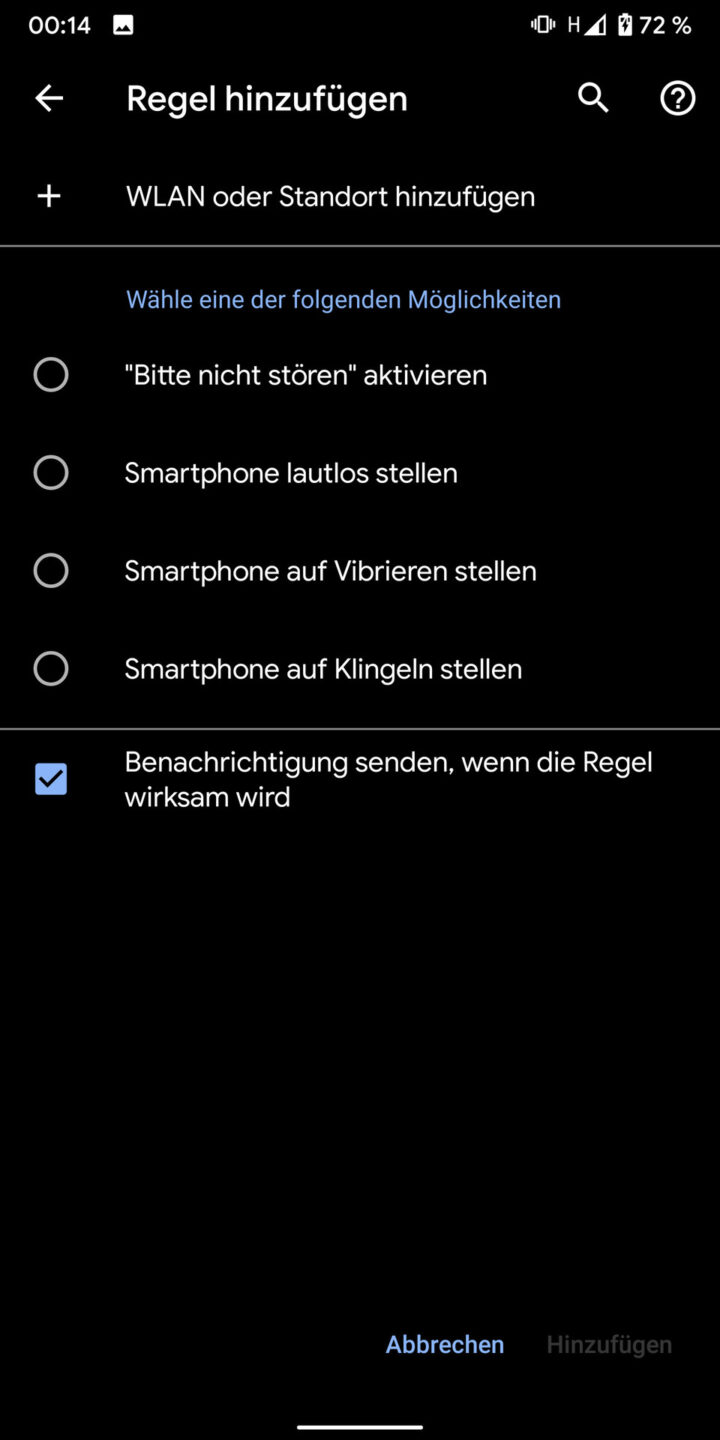 Android 10 Rules feature goes live (for one Pixel user?)