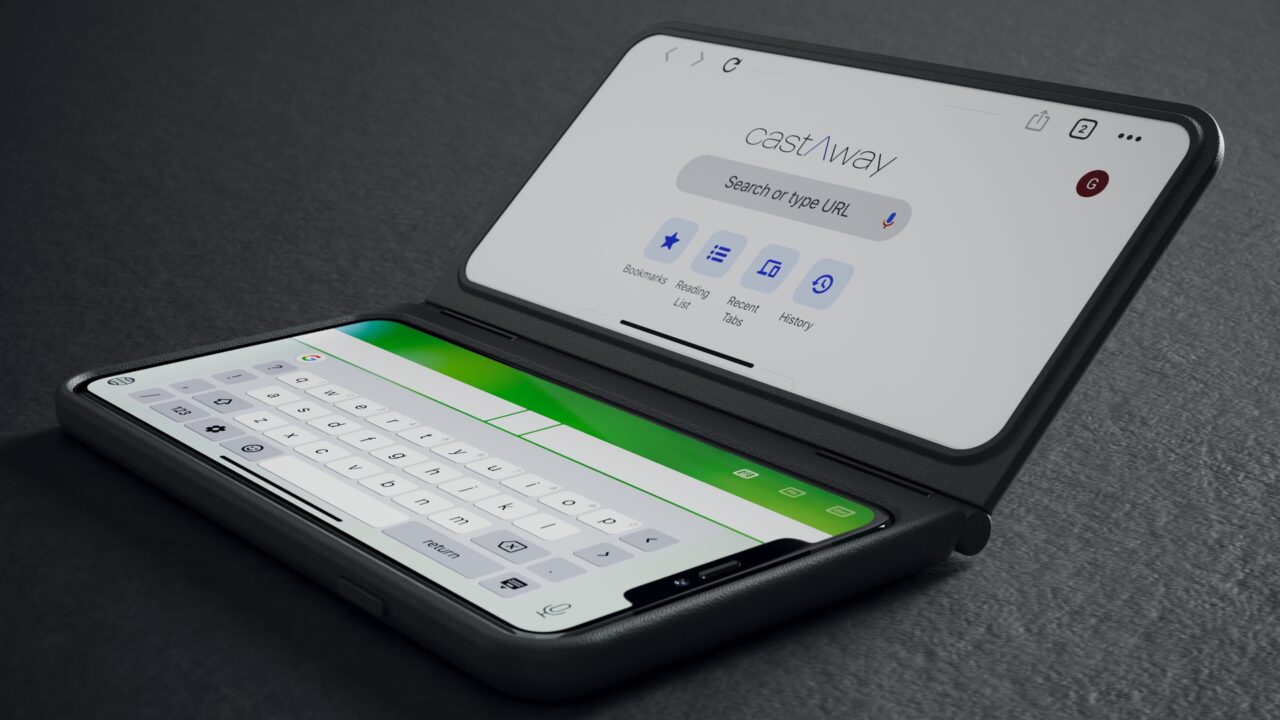 CastAway phone case will add a second screen to Android, iOS devices