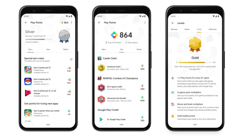 Google Play Points rewards program launched in the US