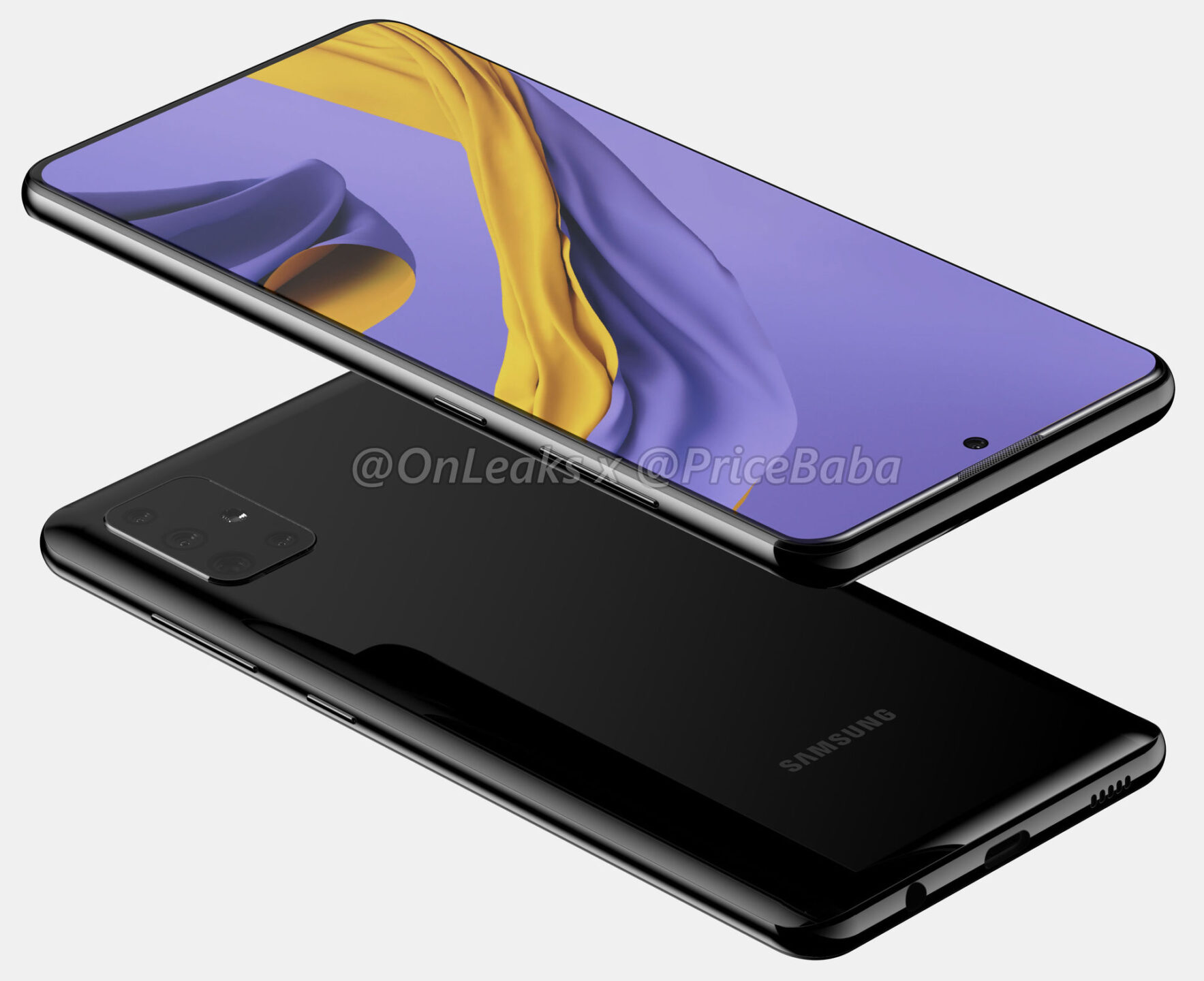Samsung Galaxy A51 specs, press renders leaked ahead of launch