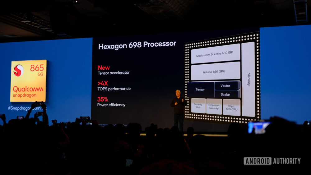 What's driving the Snapdragon 865 camera? Two gigapixels.
