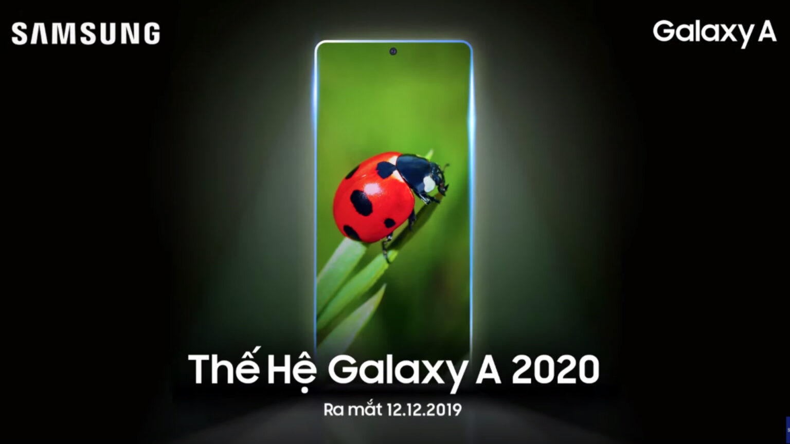 Samsung to launch Galaxy A 2020 series on December 12