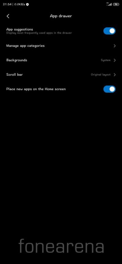 How to get app drawer on Xiaomi phones with MIUI 11?