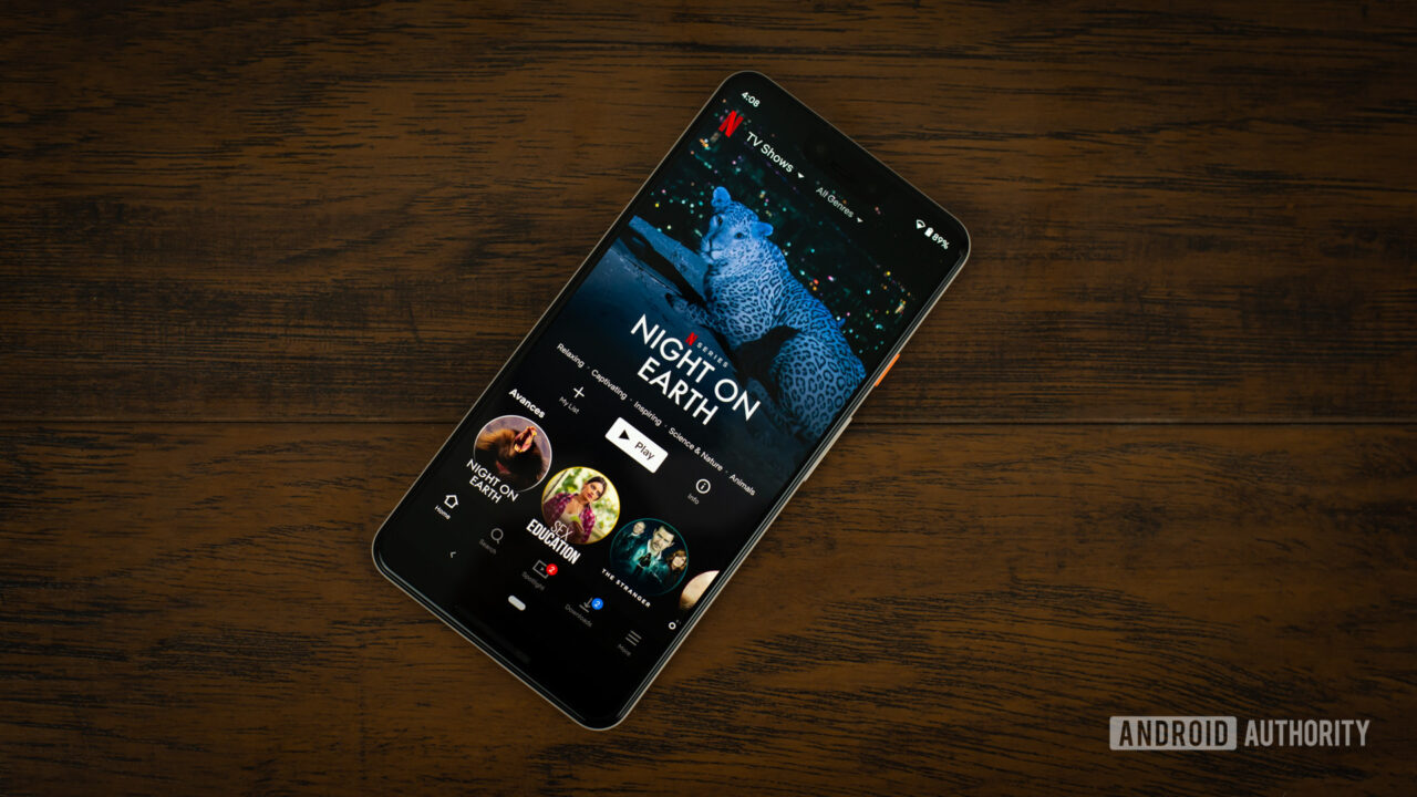 Netflix for Android now has a screen lock option to prevent clumsiness