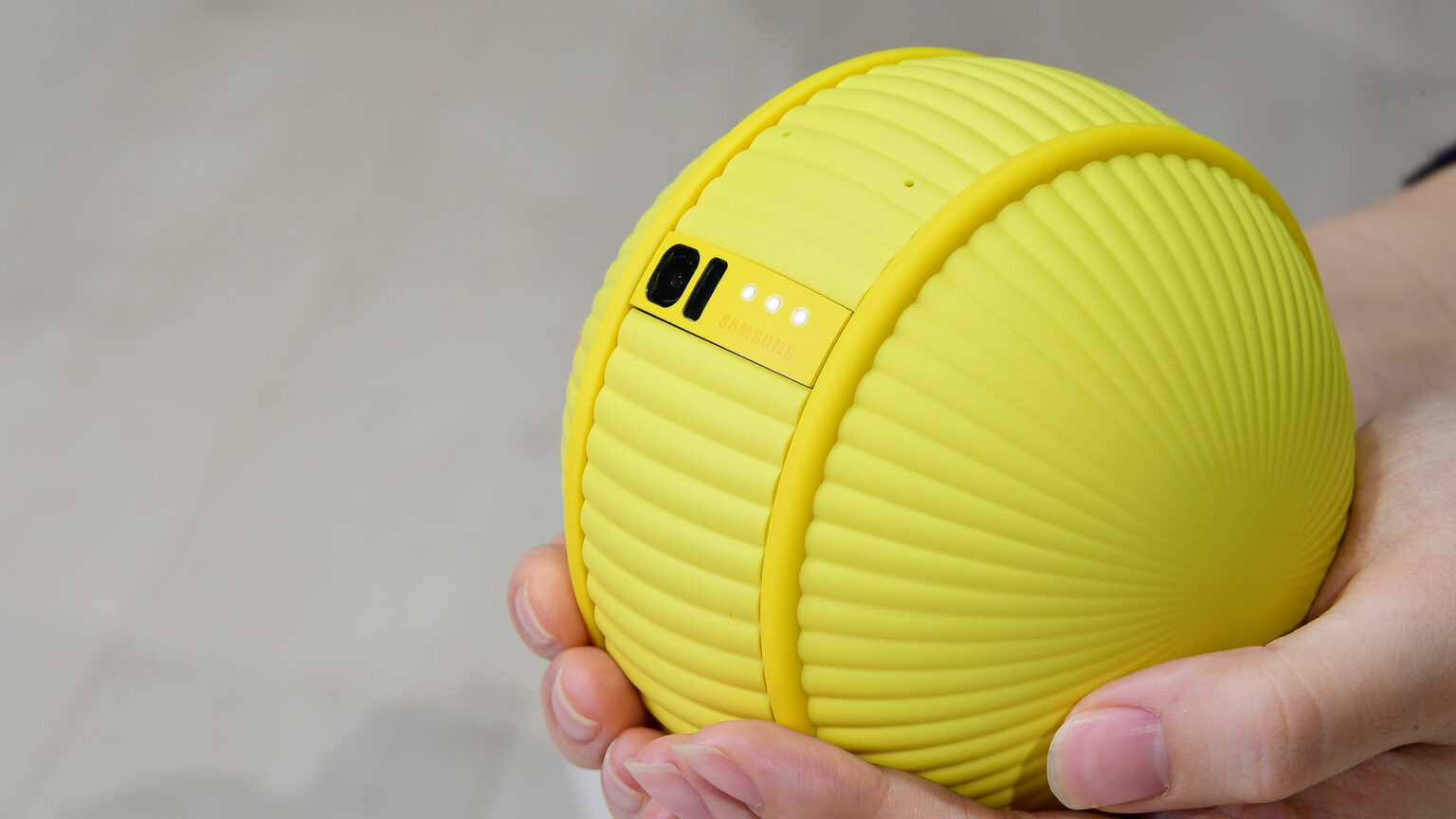 Samsung's Ballie is an intelligent rolling ball that understands you