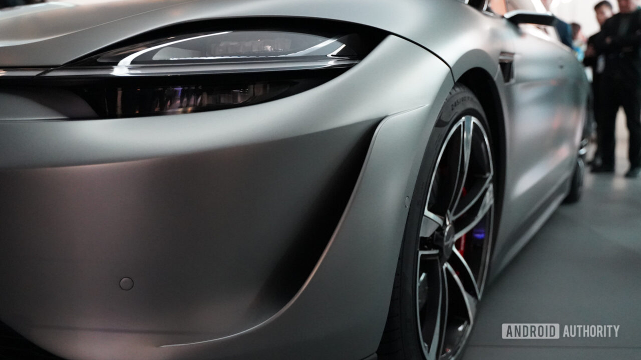 Sony Vision-S concept car meant to showcase company's tech