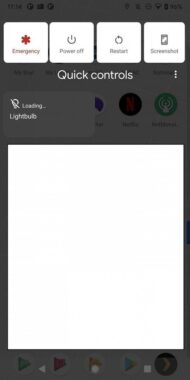 Android 11 could introduce shortcuts in the power menu - Android Authority