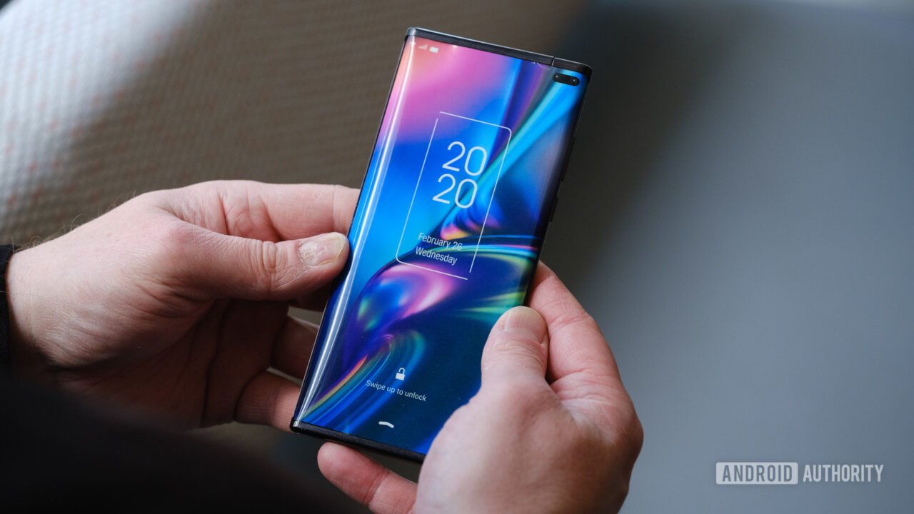 TCL's rollable concept phone is magical - Android Authority