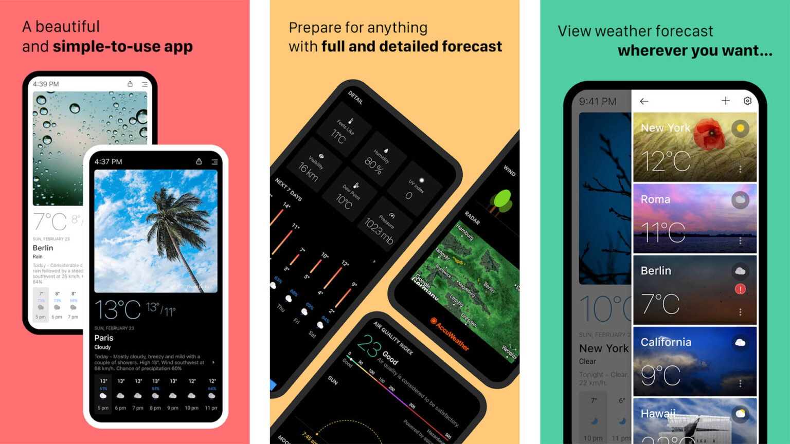15 best weather apps and weather widgets for Android - Android Authority
