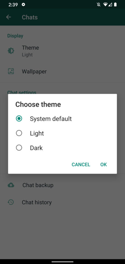 How to enable WhatsApp dark mode - Android Authority