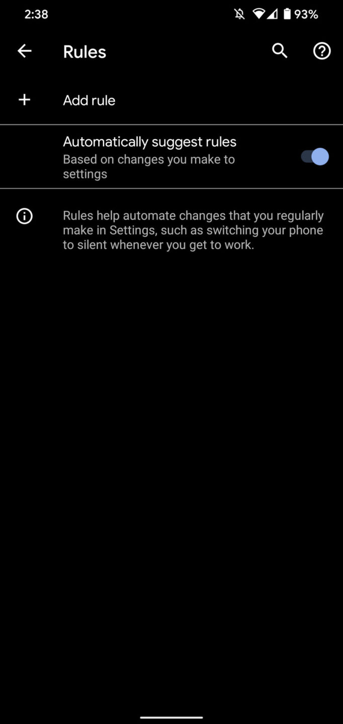 Android 10 Rules finally pushed out to (some) Google Pixel users ...
