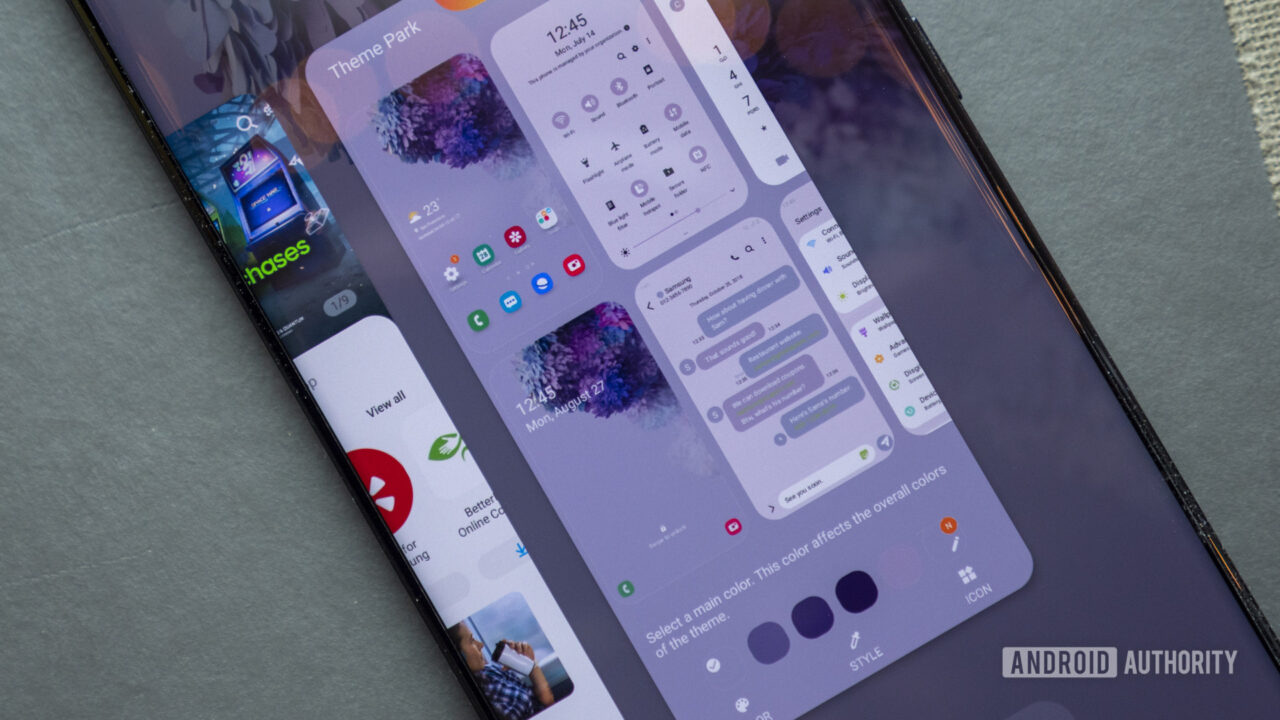 How to use Samsung Theme Park - Android Authority