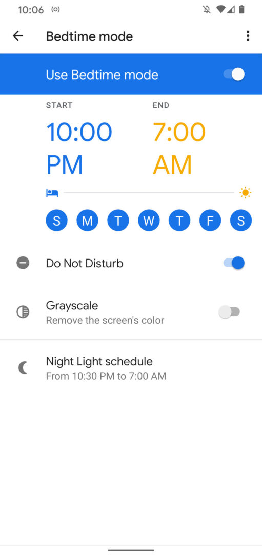 Digital Wellbeing ‘Bedtime Mode’ replaces 'Wind Down’ - Android Authority