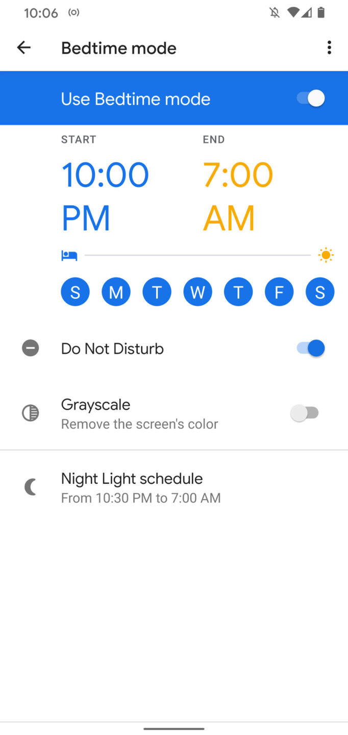 Digital Wellbeing ‘Bedtime Mode’ replaces 'Wind Down’ - Android Authority