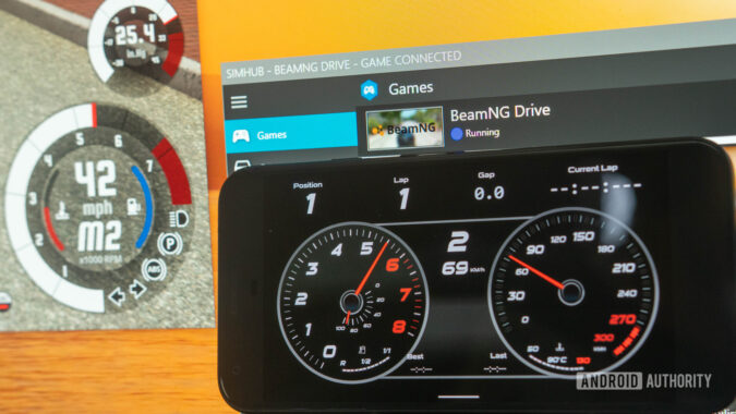 How to use SimHub to set up a racing dashboard on your phone - Android ...
