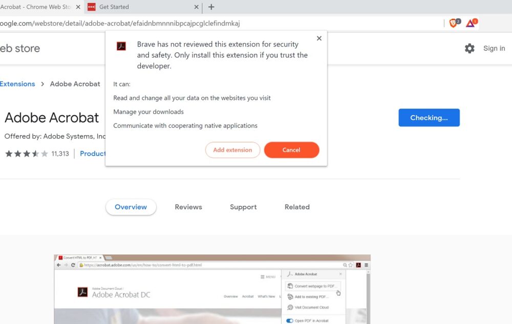 Brave browser extensions - how they work - Android Authority