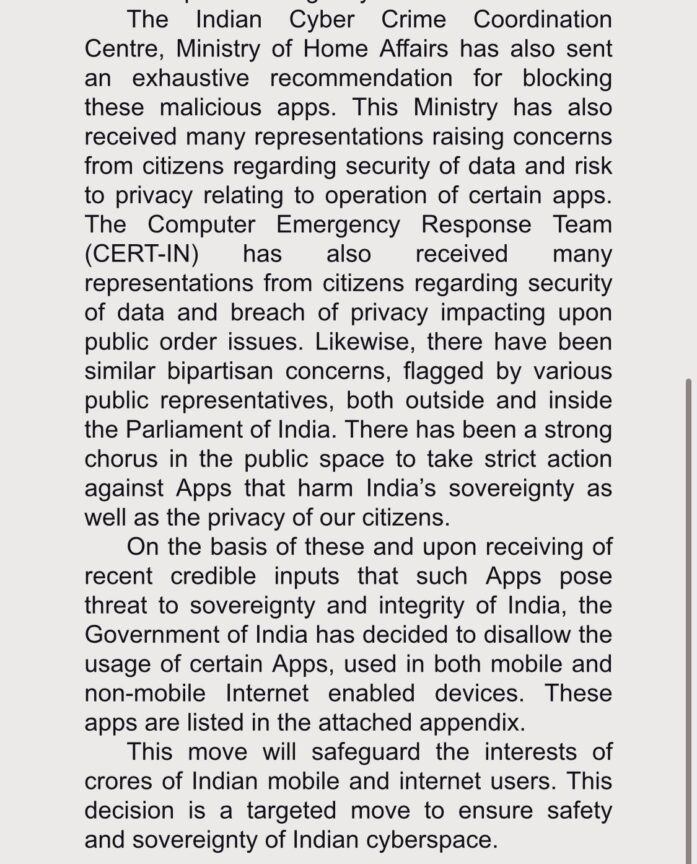 Chinese apps banned in India: List of apps, latest updates, and more