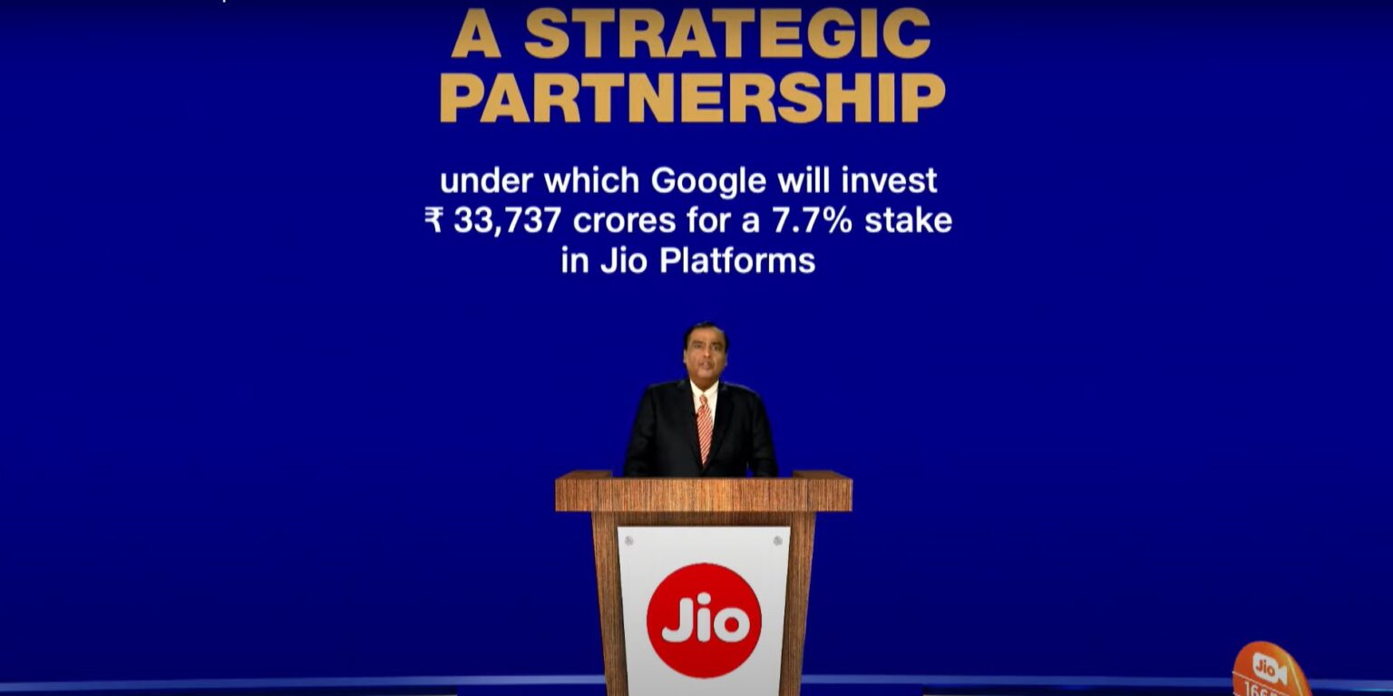 Google invests $4.5 billion in Jio Platforms, doubles down on India ...
