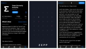 Amazfit rebrands its app to Zepp: Here's what's changing