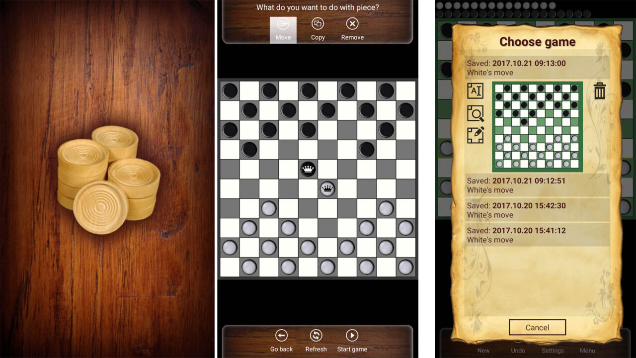 The best checkers games and draughts games for Android