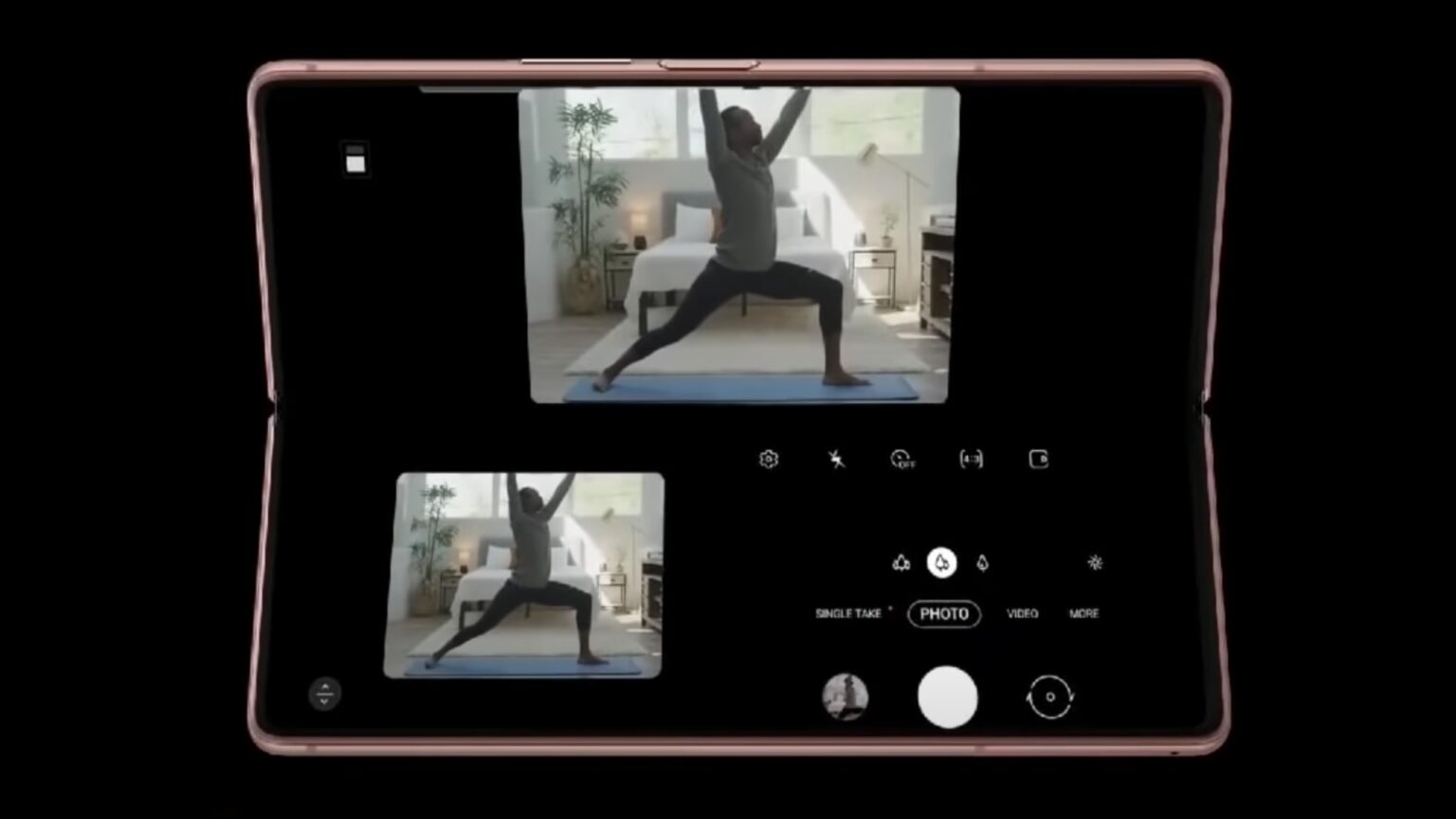 Samsung Galaxy Z Fold 2 5G shows off productivity chops in leaked ad