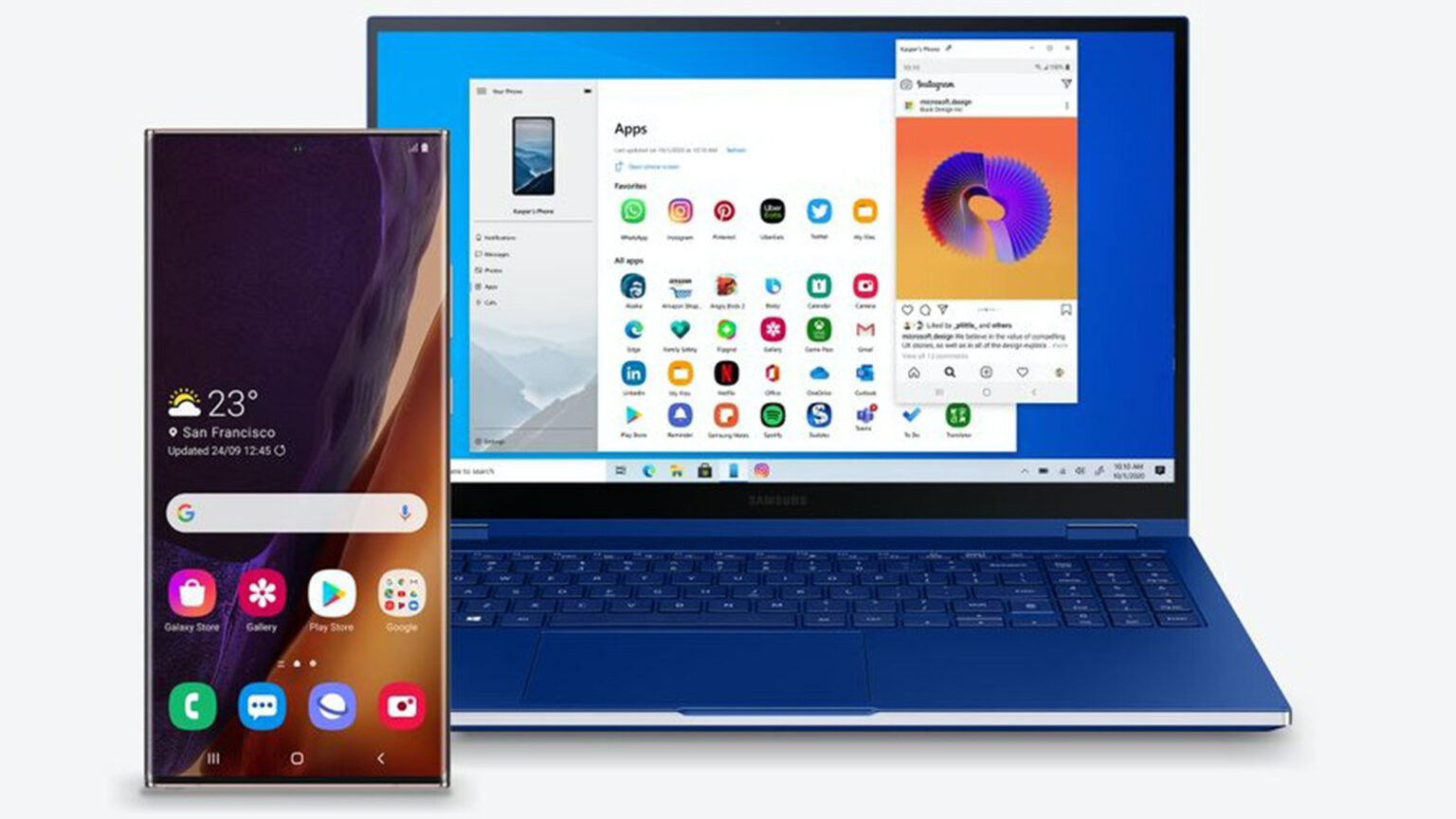 Microsoft Your Phone now lets you use your smartphone apps on PC