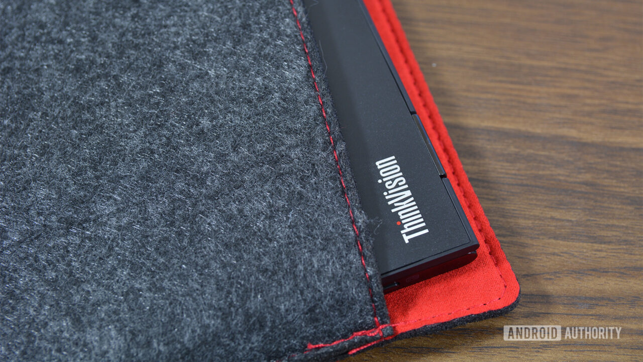 Lenovo ThinkVision M14 portable display review - Android Authority