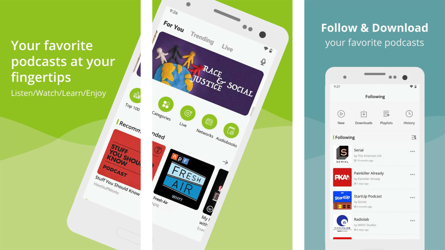 The best podcast apps for Android