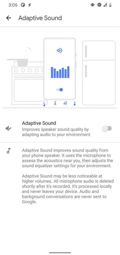 Google Pixel 5 may soon gain smart Adaptive Sound feature