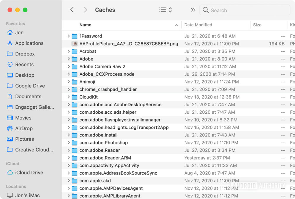 How to clear cache on Mac computers - Android Authority