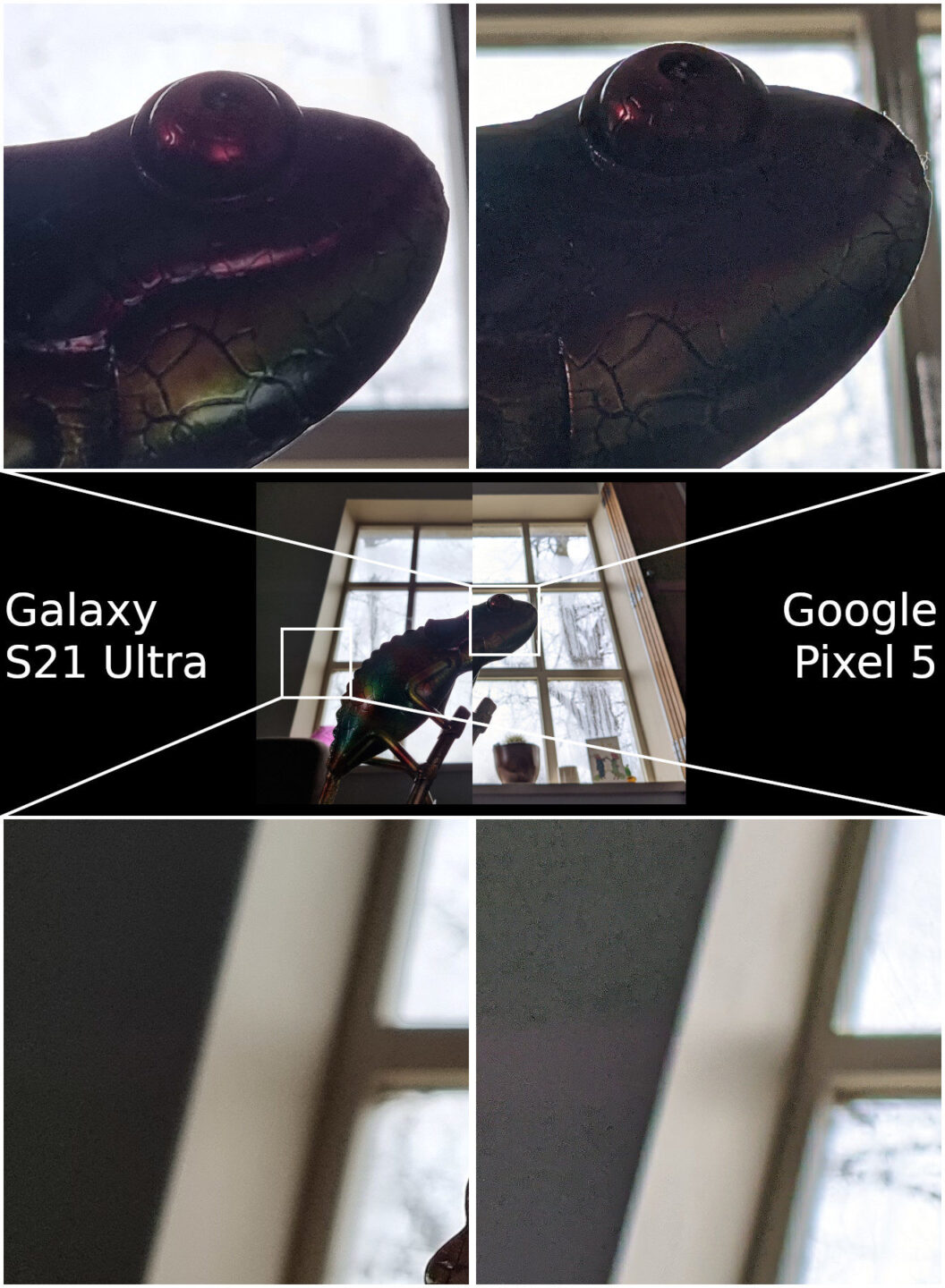 Camera shootout: Samsung Galaxy S21 Ultra vs Google Pixel 5