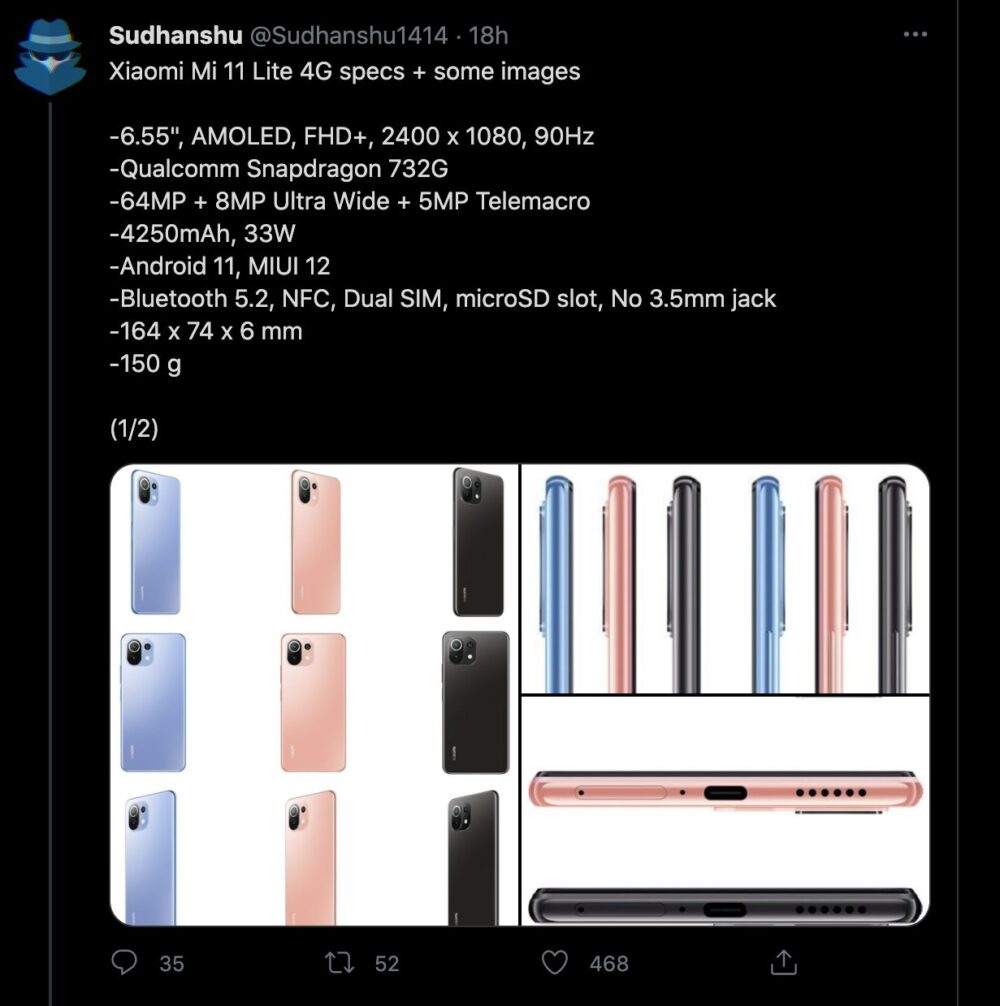 Mi 11 Lite unboxed on video, Xiaomi announces "Mega Launch" event