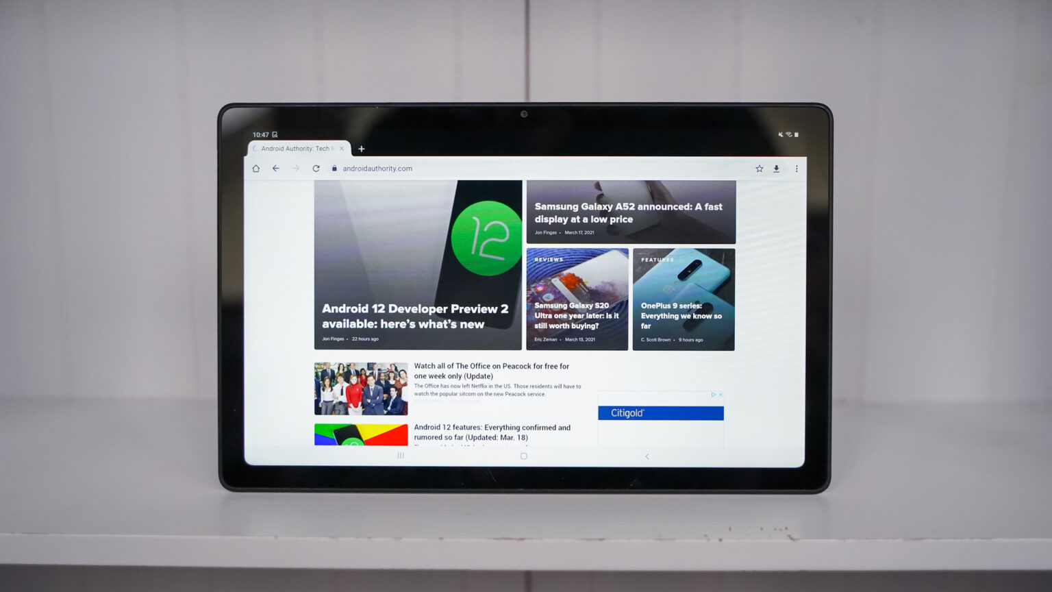 Samsung Galaxy Tab A7 review: Low cost, high value