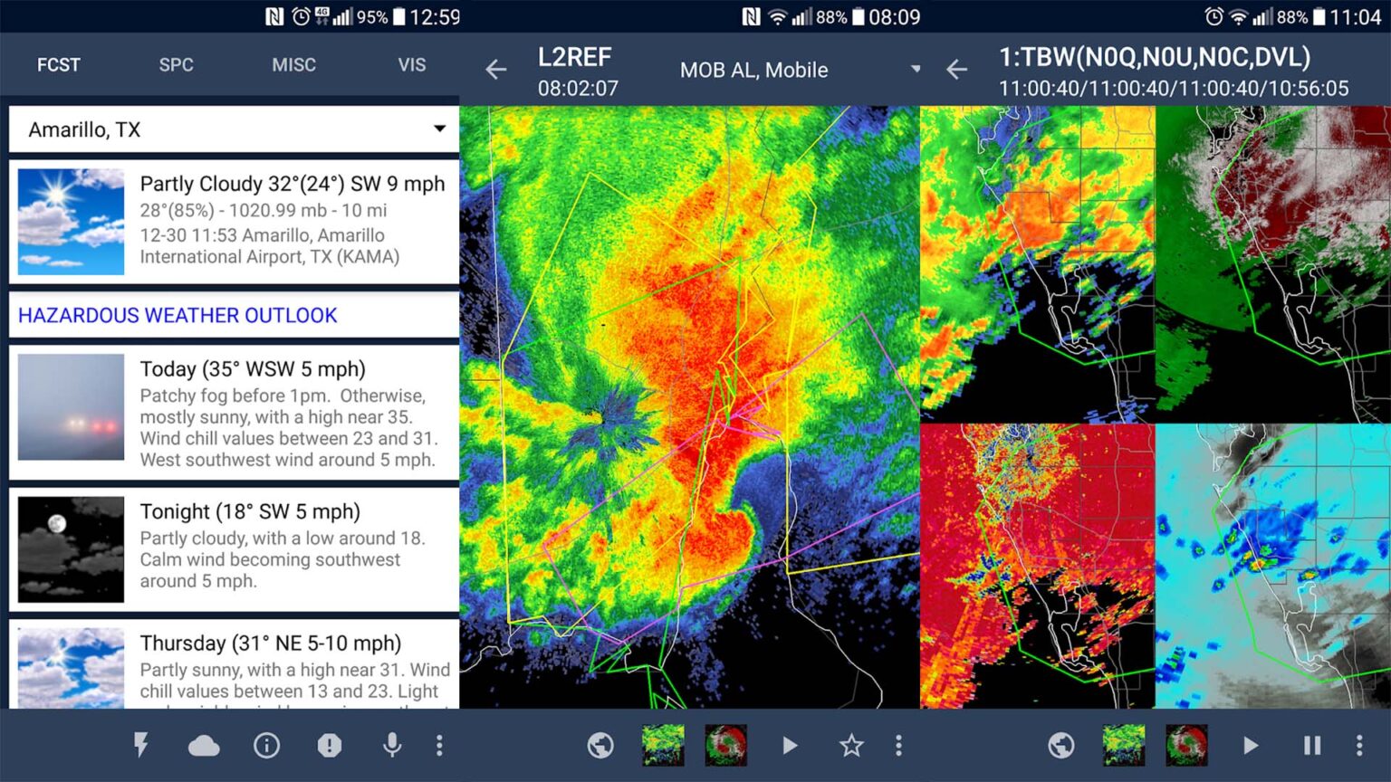 The best weather radar apps to track the next big storm - Android Authority