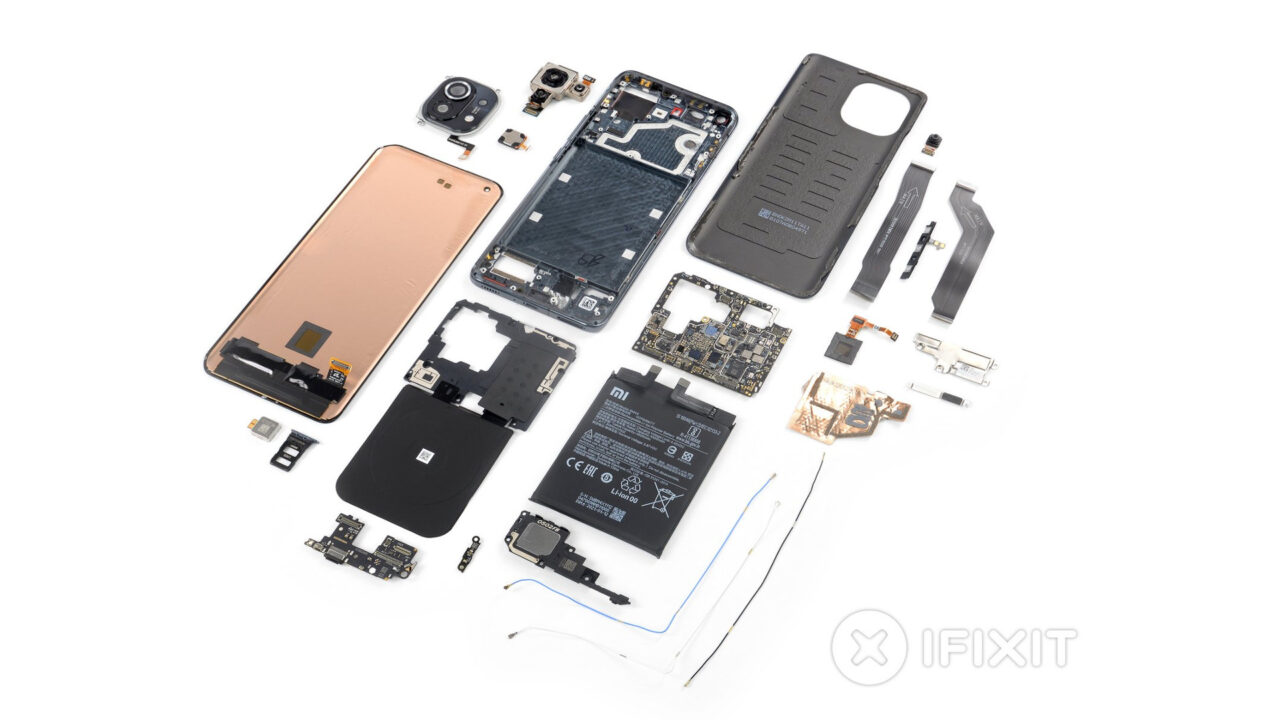 Xiaomi Mi 11 teardown shows it's easier to repair than S21 Ultra