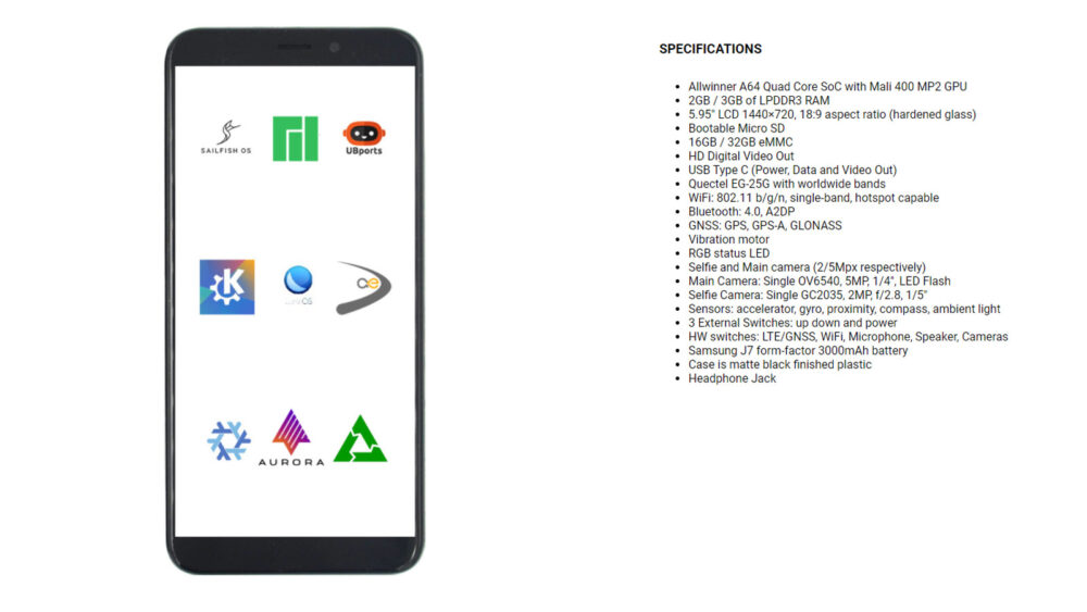 PINE64 PinePhone is a $150 Linux phone that breaks the mold