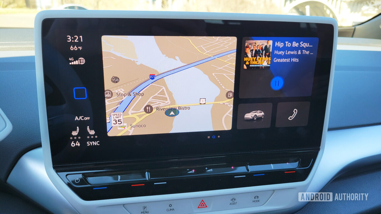 Android Auto in 2021: Test driving Google's app in the Volkswagen ID.4