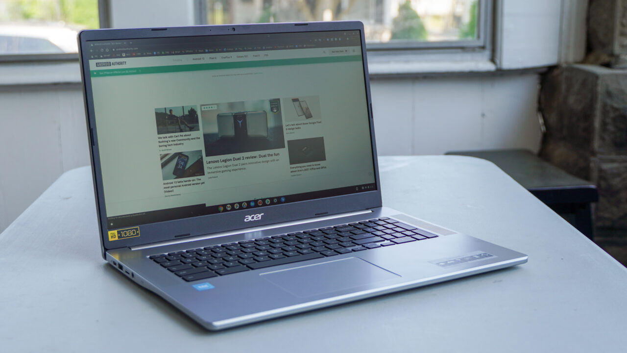 Acer Chromebook 317 hands-on: A look at the first 17-inch Chromebook